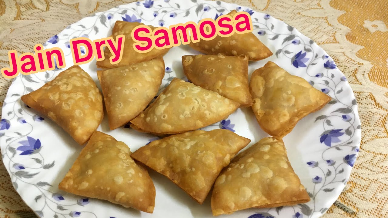 Papad MixDryfriut Crispy Samosa Recipe | Jain Dry Samosa | Tea Time ...