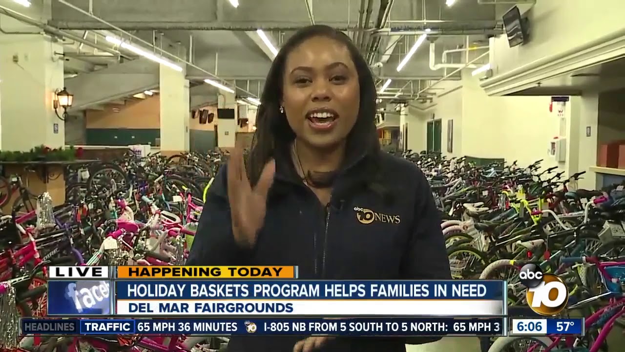 Holiday Baskets program helps families in need - YouTube