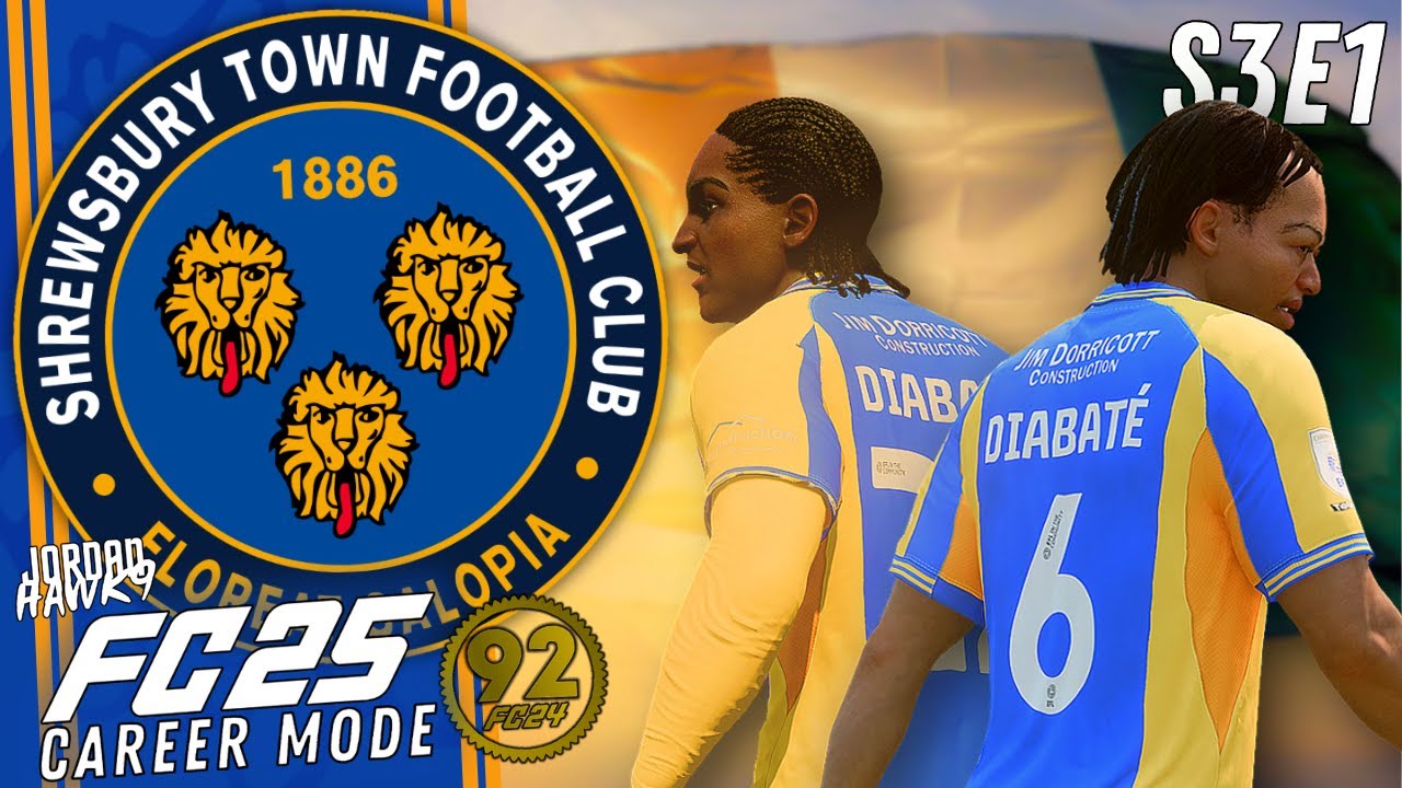 Signing a set of African Brothers! | FC 25 Shrewsbury Town Career Mode ...