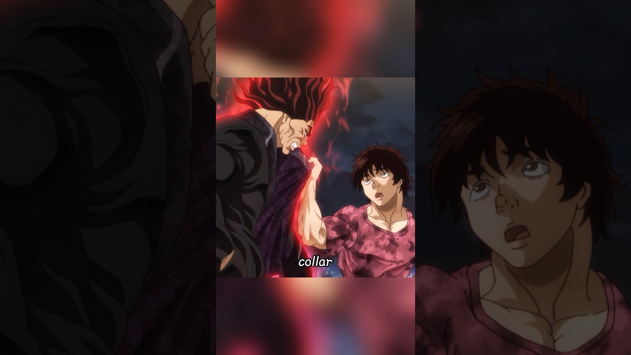 #baki #anime #healing #bakihanma Baki’s exciting dinner with his father ...