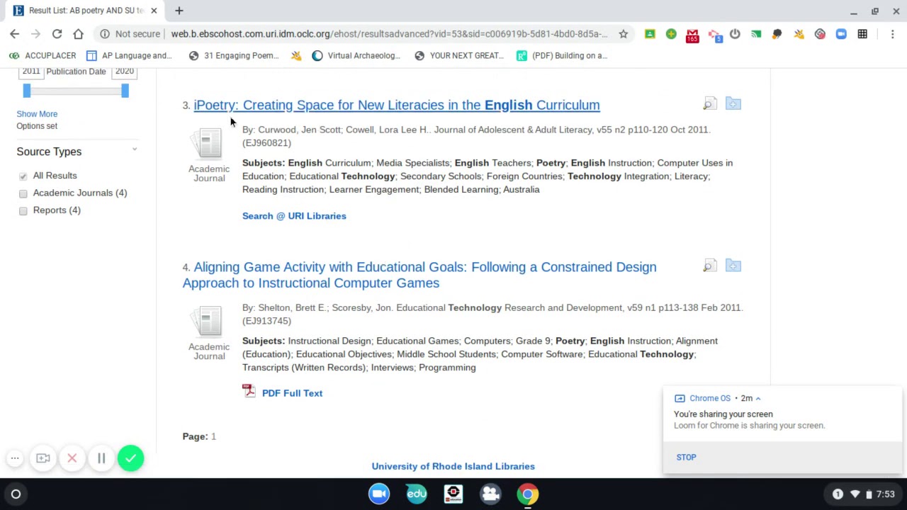 ERIC Database Tutorial - YouTube