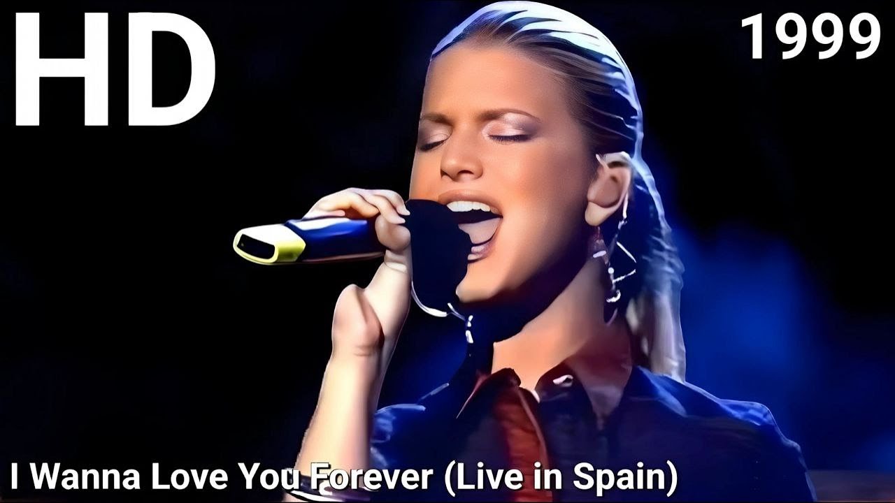 [FULL HD] Jessica Simpson - I Wanna Love You Forever (Live from Msi TVE ...