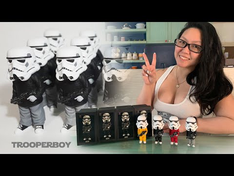 ASMR Unboxing Trooper Boy minis