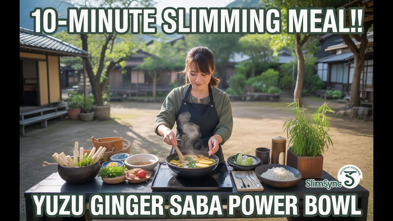 10-Minute Yuzu Saba Power Bowl For Slim & Refreshing Japanese Meal ...