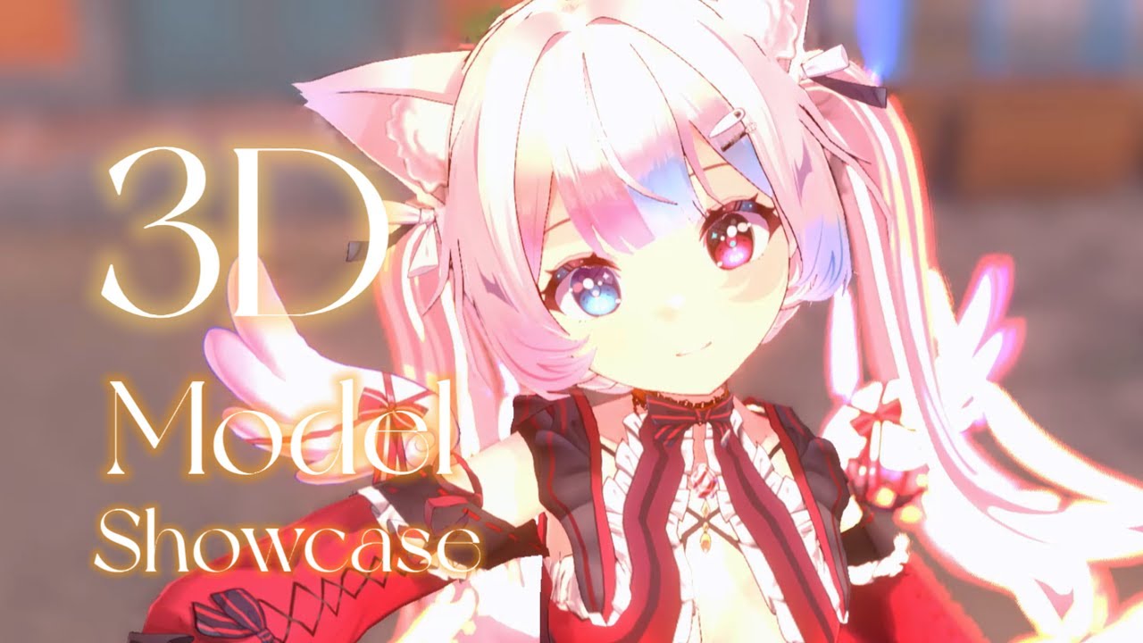 【3D Model Showcase】˚₊‧꒰ა MieMie ໒꒱ ‧₊˚Vtuber - YouTube