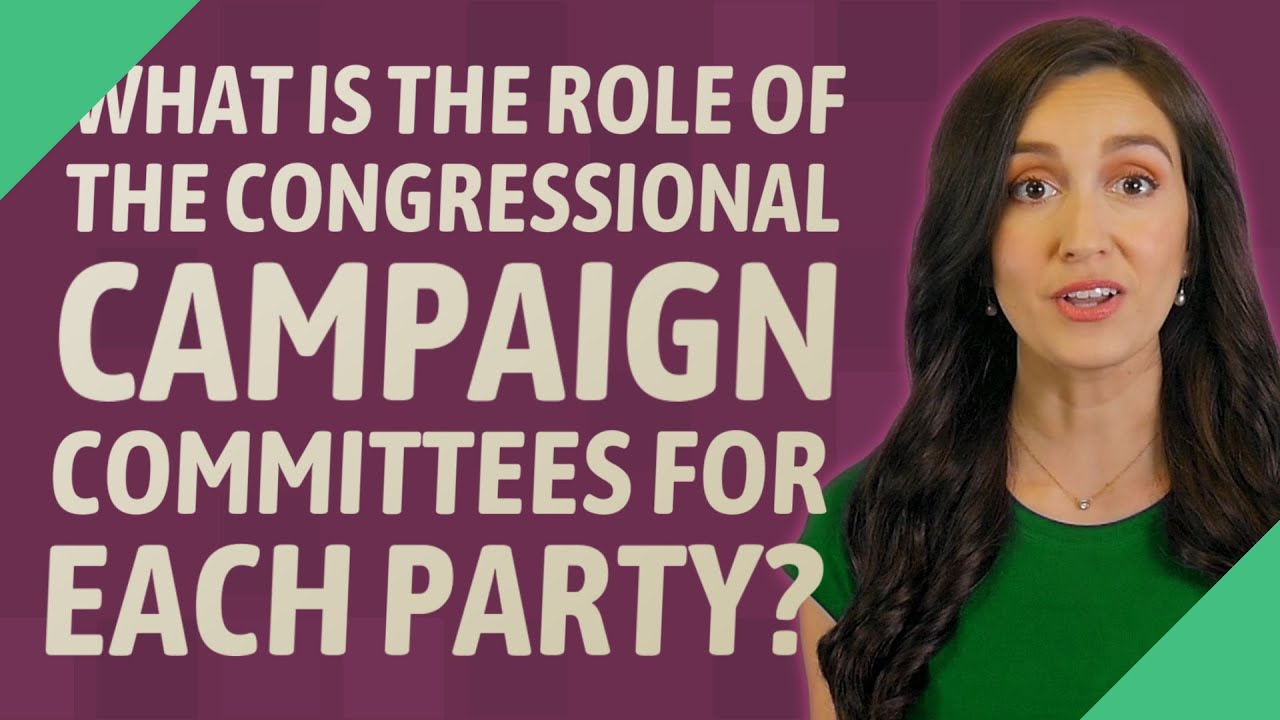 What is the role of the congressional campaign committees for each ...