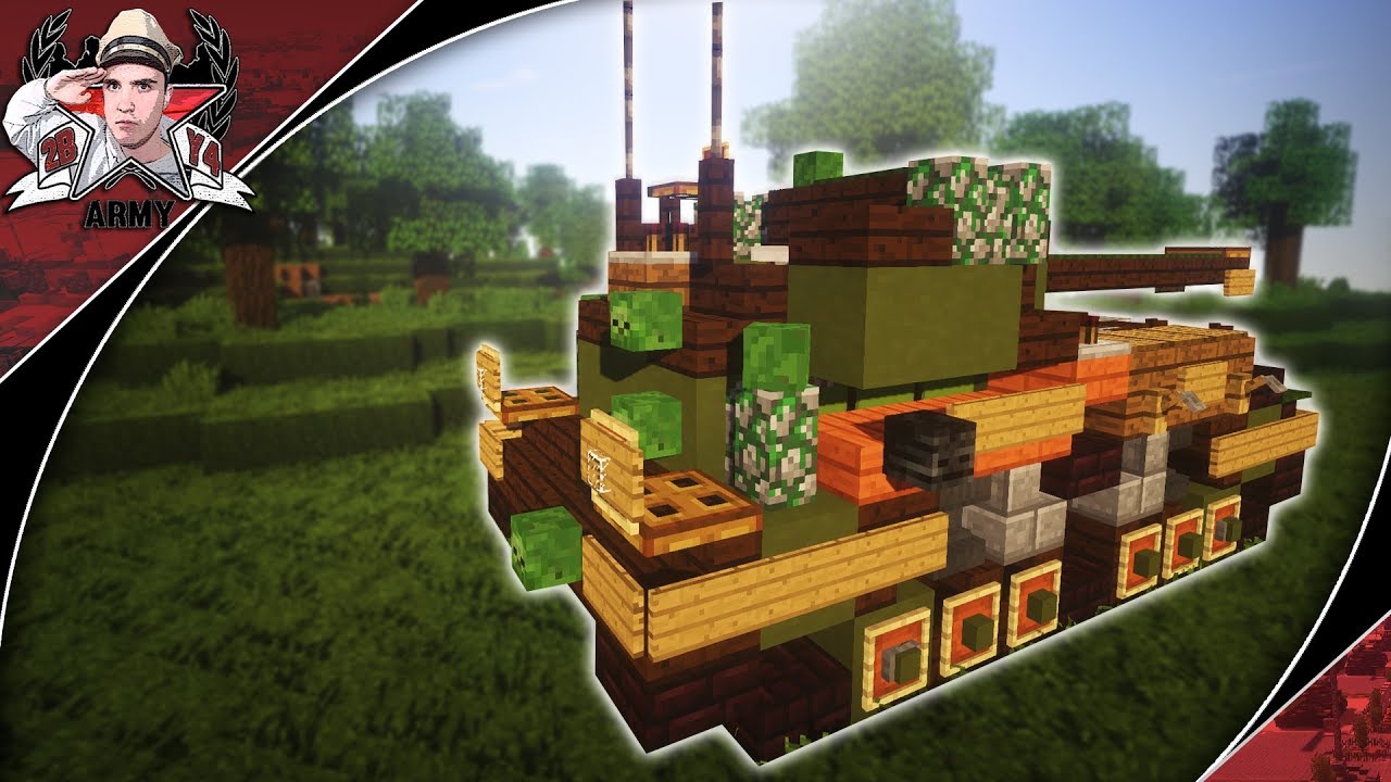 Minecraft: WW2 Self Propelled 17pdr, Valentine Mk.I "Archer" | Self ...