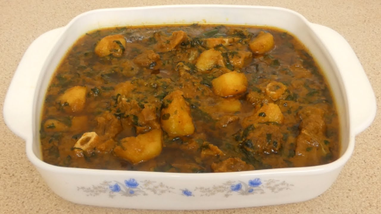 Hyderabadi Aloo Methi Gosht | Aloo Methi Gosht Recipe | Hyderabadi Mom ...
