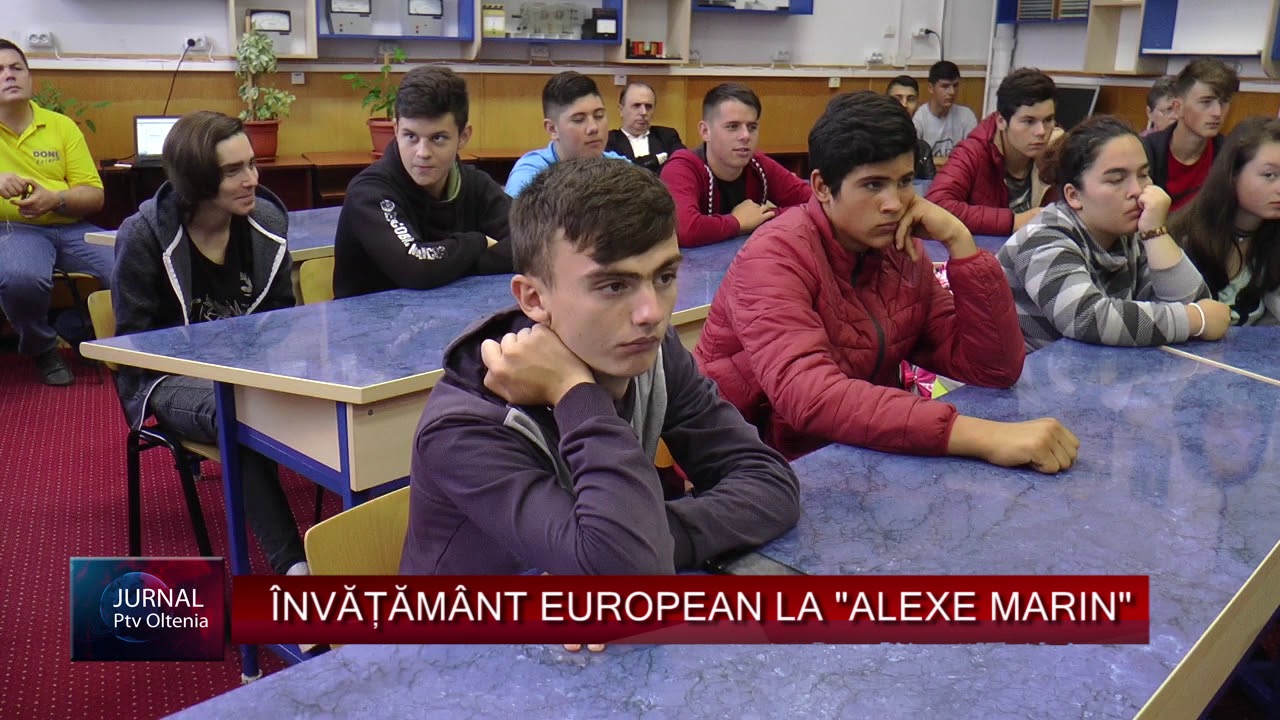 ÎNVĂȚĂMÂNT EUROPEAN LA ALEXE MARIN - YouTube