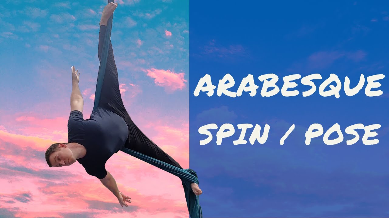 Arabesque Aerial Silks TUTORIAL | How to do Arabesque on Silks - YouTube