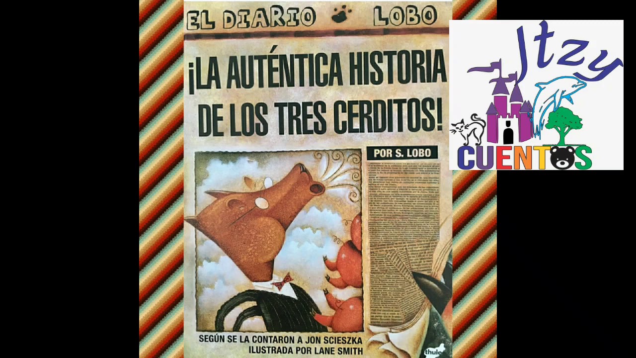 ¡La auténtica história de los tres cerditos! audiocuento - YouTube