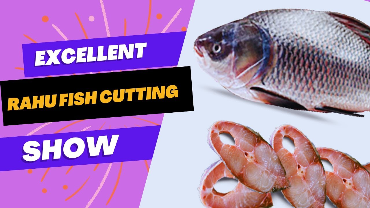 Favorite Big Rahu Fish Cutting Skills Live In Local Fish Market😊😊 Asian ...