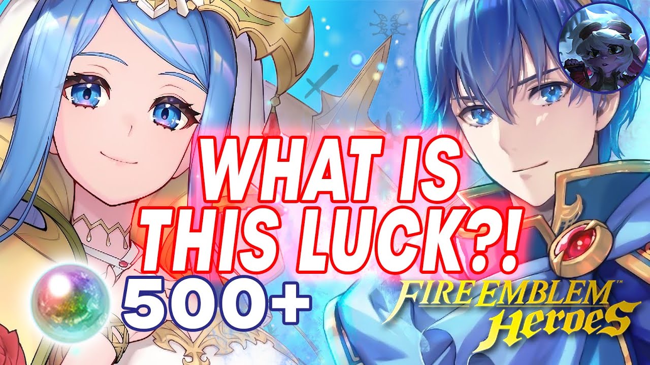LUCKIEST I'VE EVER BEEN!? | Emblem Marth and Mythic Lumera Summoning ...
