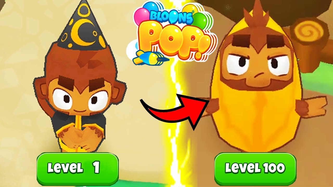This Is How To Go From Lvl 1 To Lvl 100 In Bloons Pop - YouTube