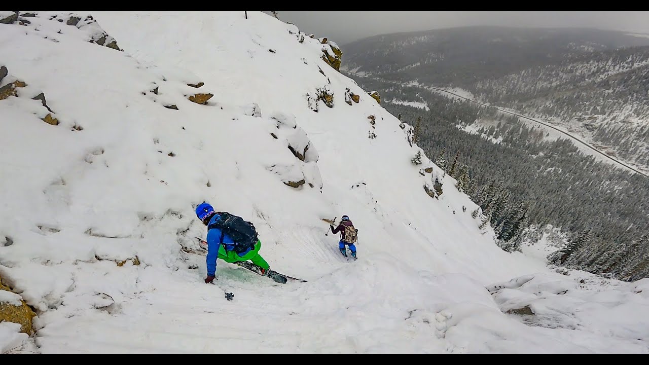Sufferfest at Arapahoe Basin, Steep Gullies - YouTube