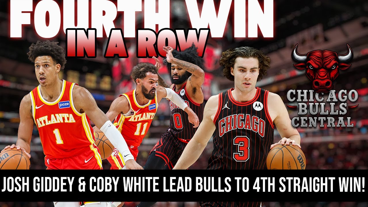 Josh Giddey & Coby White Lead The Chicago Bulls to 4th Straight Win ...