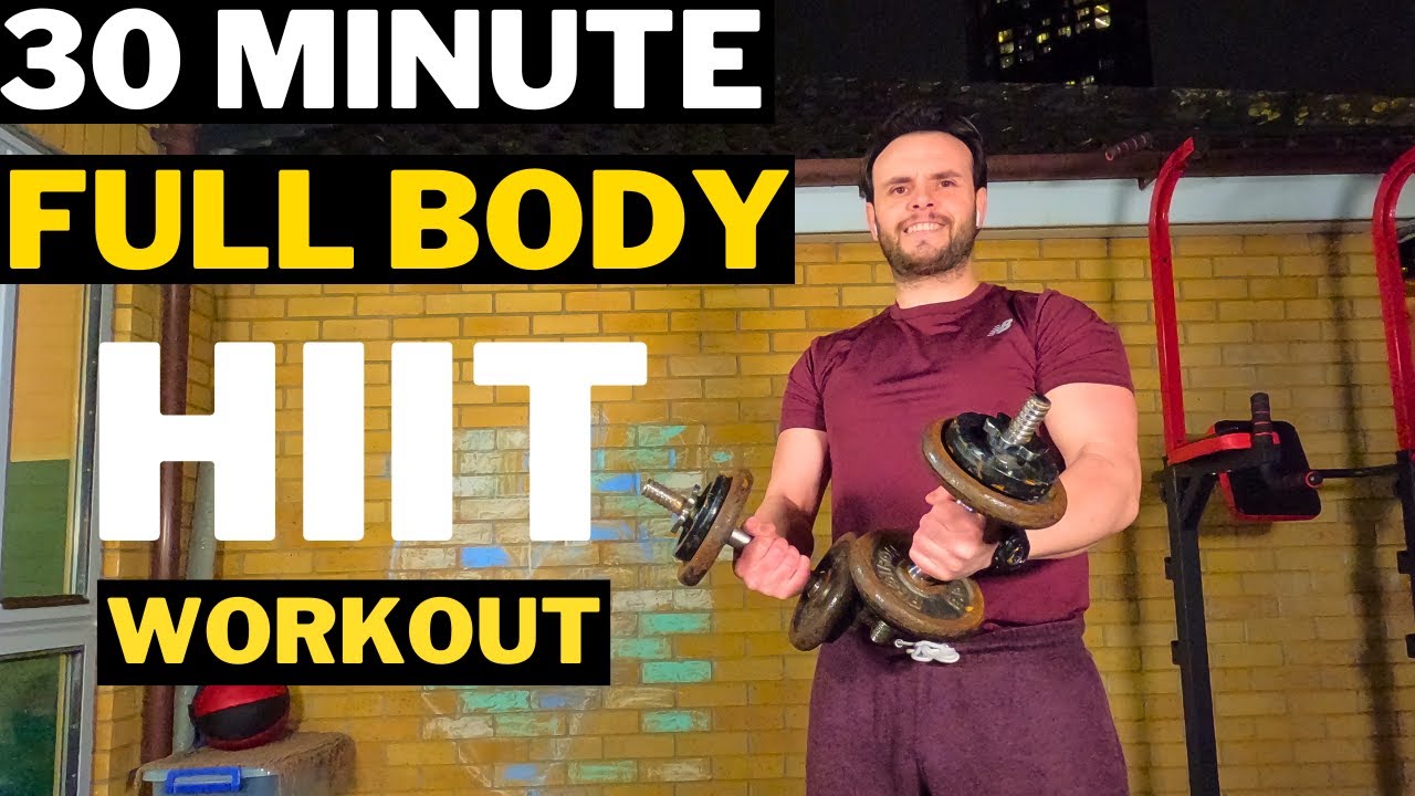(30 MINUTE FULL BODY HIIT WORKOUT) LETS BUILD MUSCLE LETS BURN CALORIES ...
