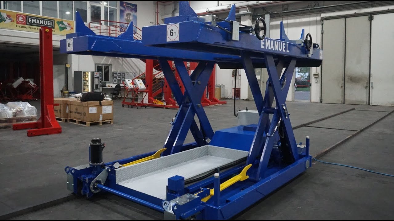 Lifting Bogie Platforms CSF | Emanuel - YouTube