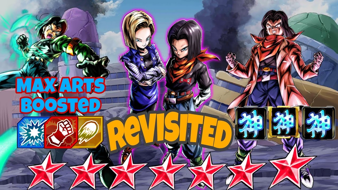 (Dragon Ball Legends) MY CUSTOM FUN & FAVOURITE ANDROID TEAM AT MAXIMUM ...