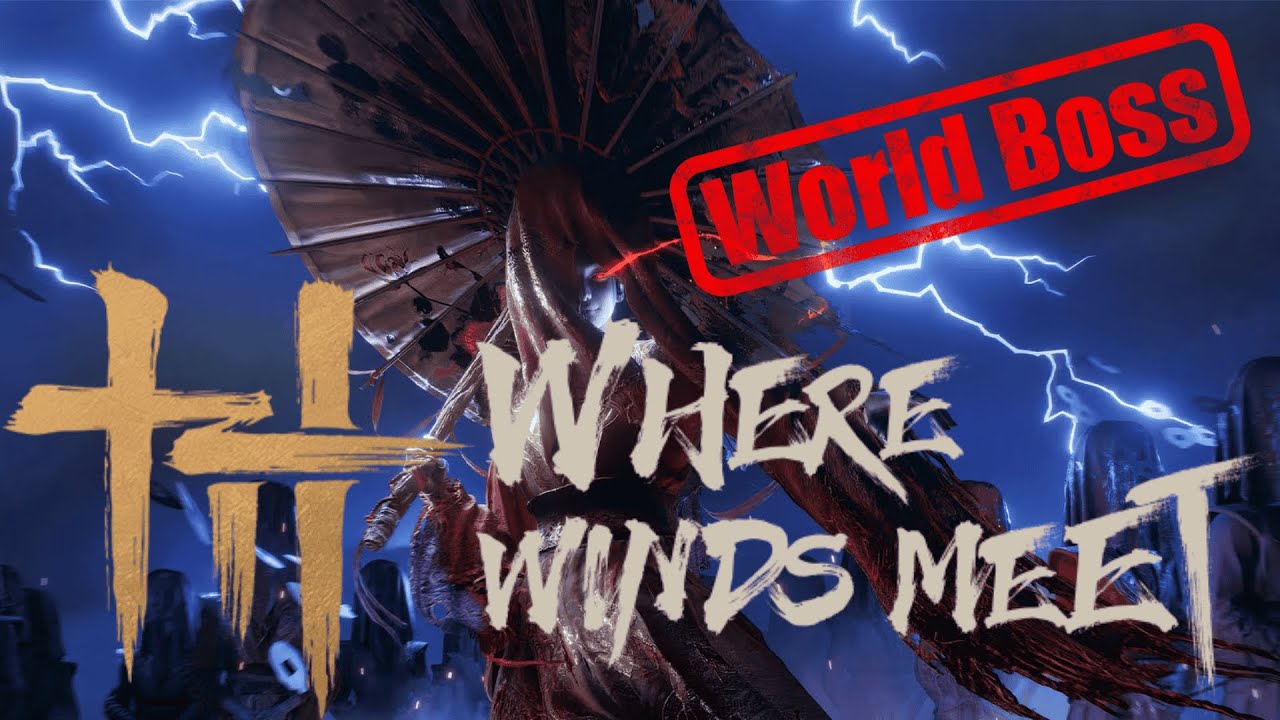 Defeat Ghost Master World Boss Legends | Where Winds Meet - YouTube