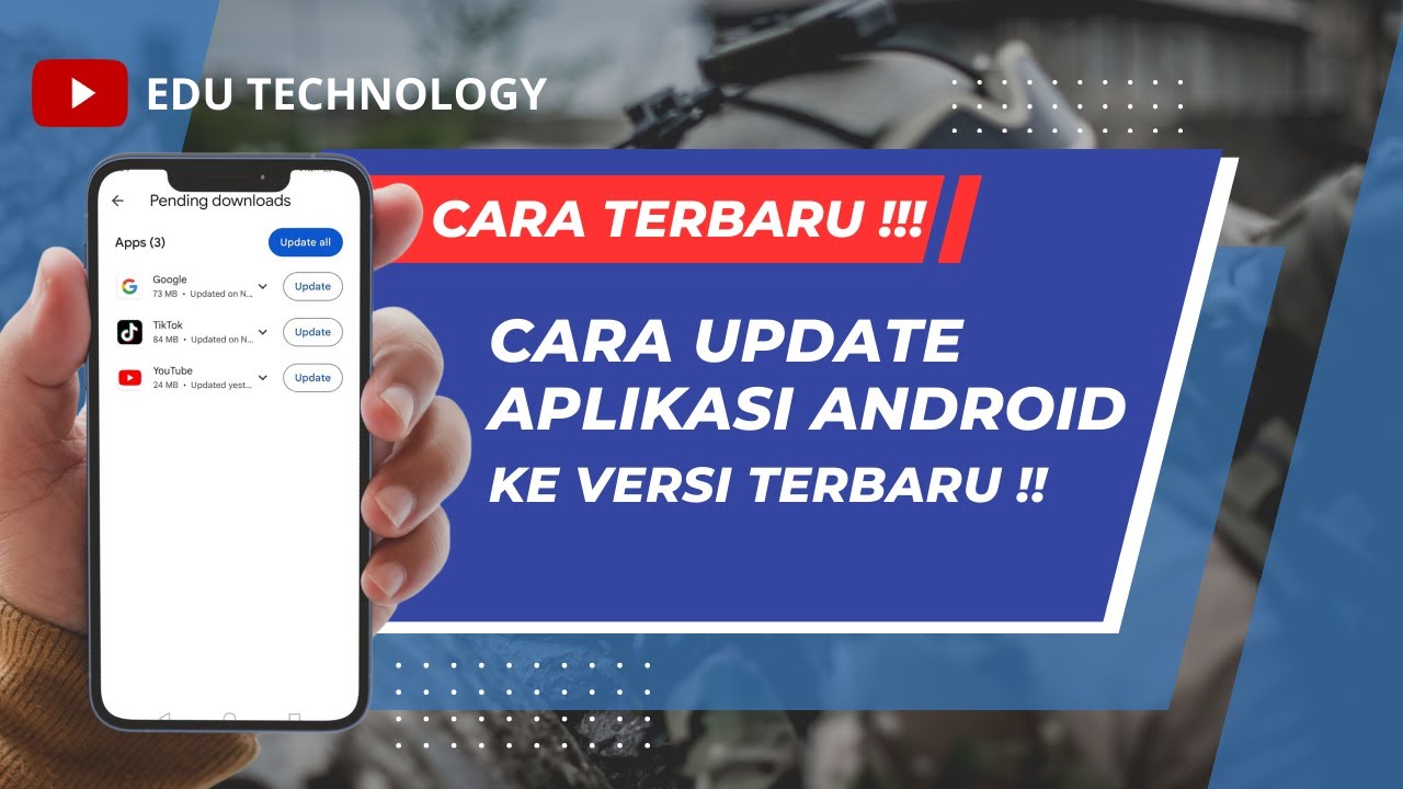 Cara Update Semua Aplikasi Android di Hp Infinix Terbaru 2023 - EDU TECHNOLOGY - YouTube