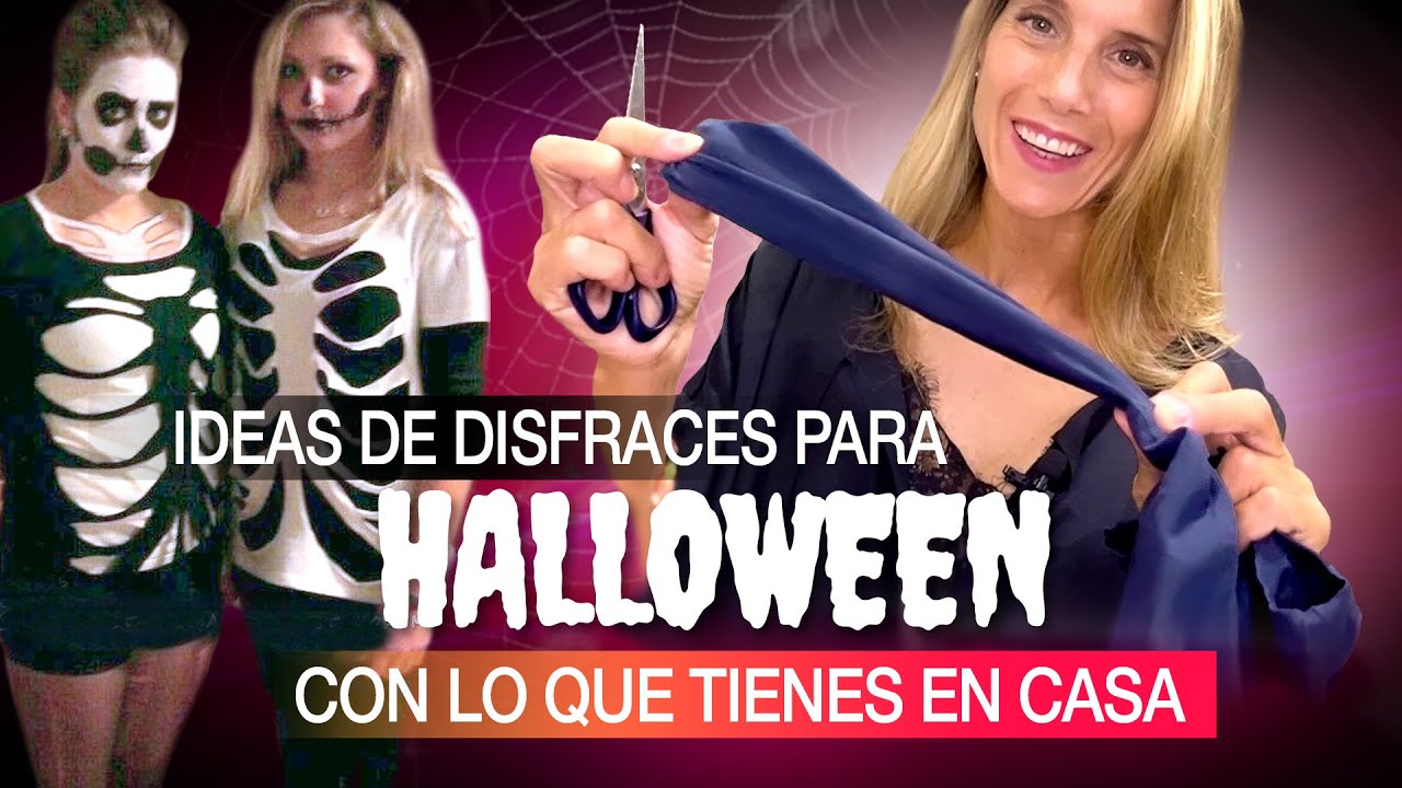 Ideas fáciles para Halloween 🎃😈👻 con lo que tienes en casa 🧦👕🧥 - YouTube
