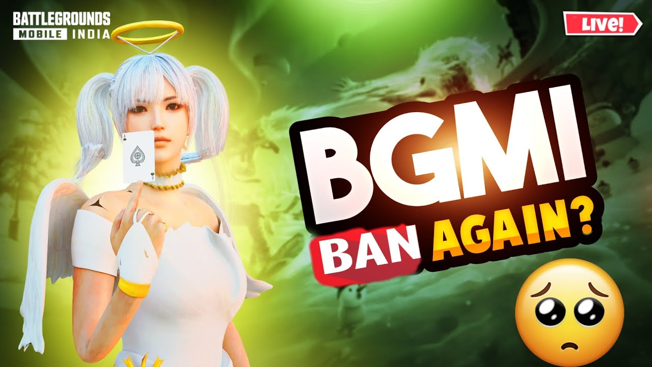 BGMI BAN AGAIN IN INDIA ? #bgmi #bgmilive #gaming - YouTube