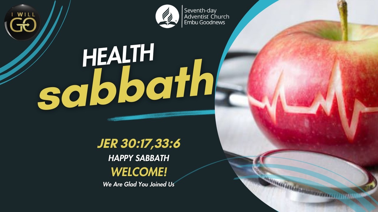 Health Sabbath | Elder Alfred Njeru | 31st Feb 2026 - YouTube