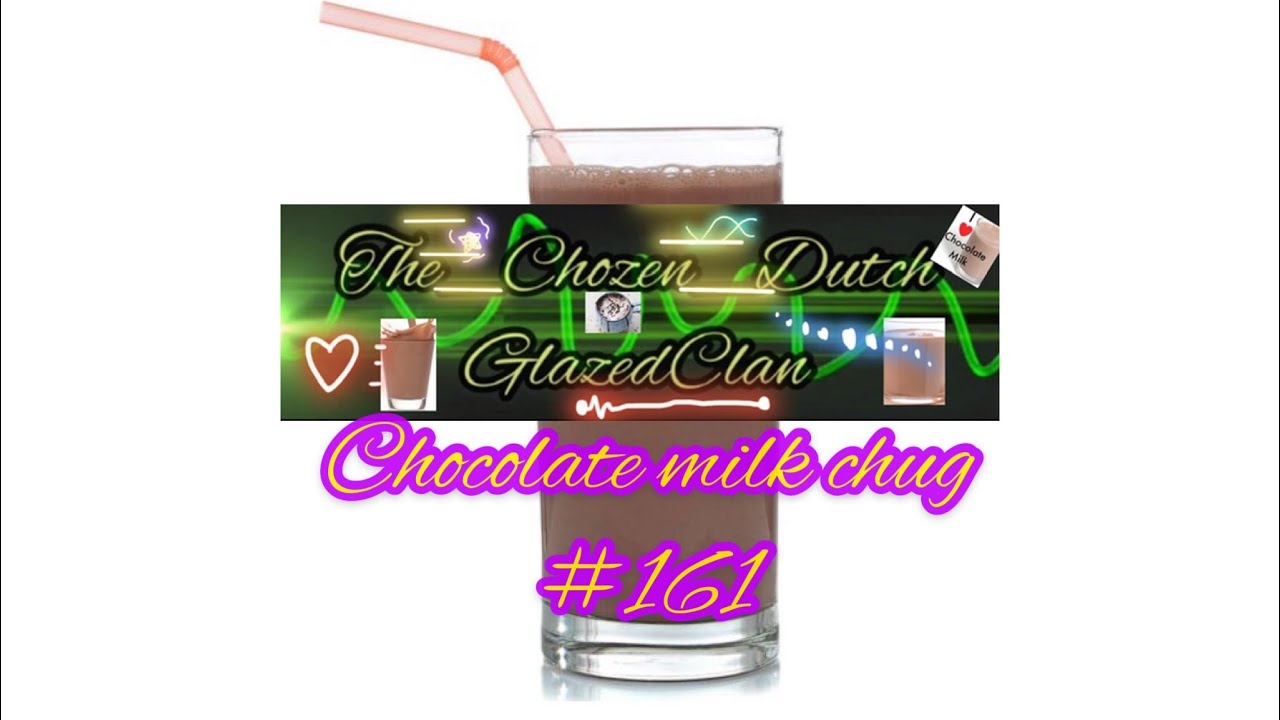 Chocolate milk chug #161 - YouTube