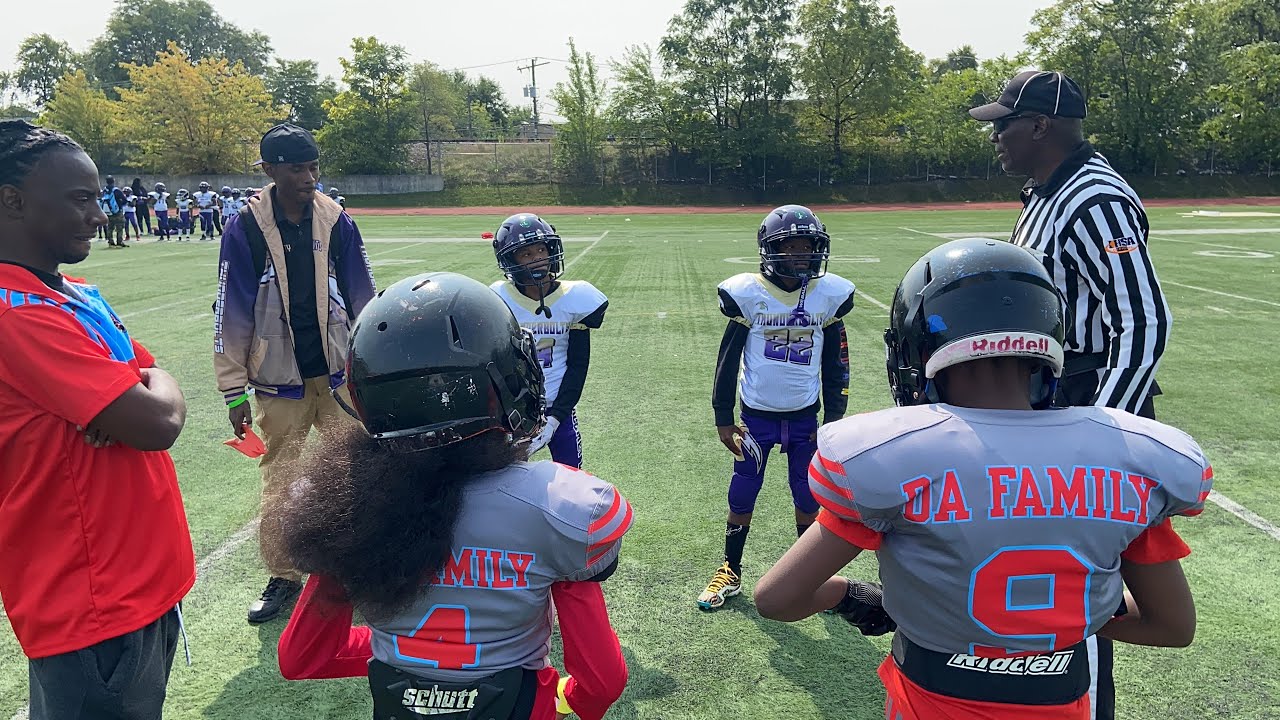 290 Elite Vs Cal City Thunderbolts (9U) 🔥🏈 At It Again - YouTube