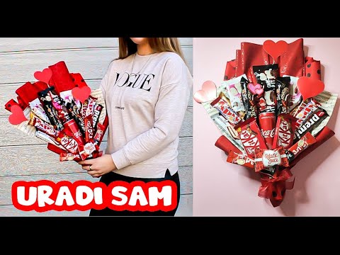Buket od slatkiša I URADI SAM I Savršen poklon