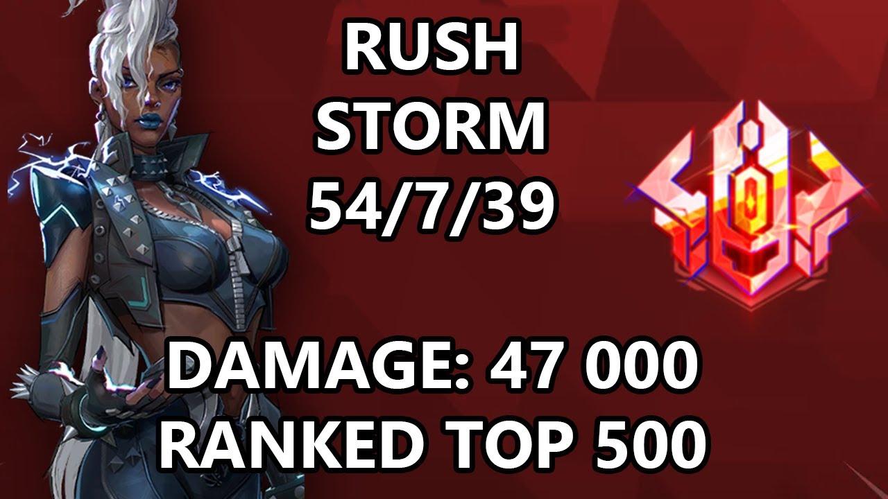 Rush Storm (Yggdrasill Path) RANKED TOP 500 Marvel Rivals POV - YouTube