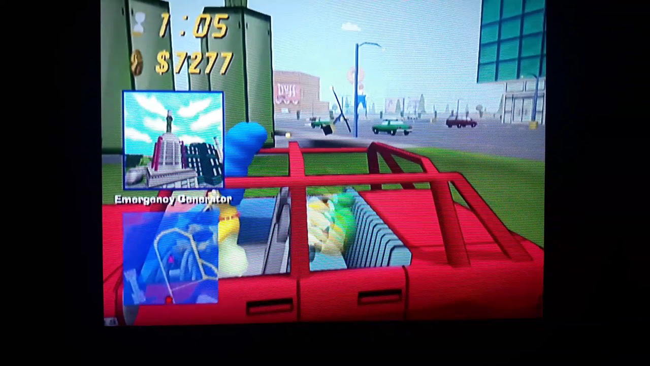 The Simpsons Road Rage Walkthrough Part 30 Marge - YouTube