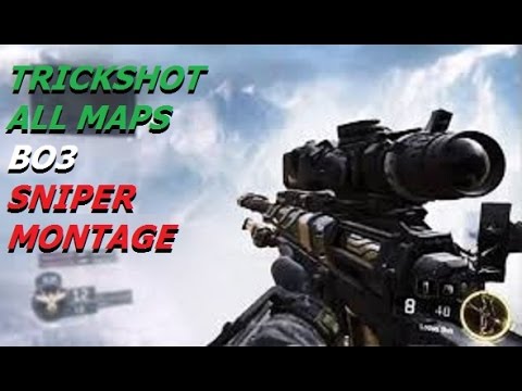 Trickshot all maps bo3 - Sniper Montage ( Ps3/private match ) - YouTube