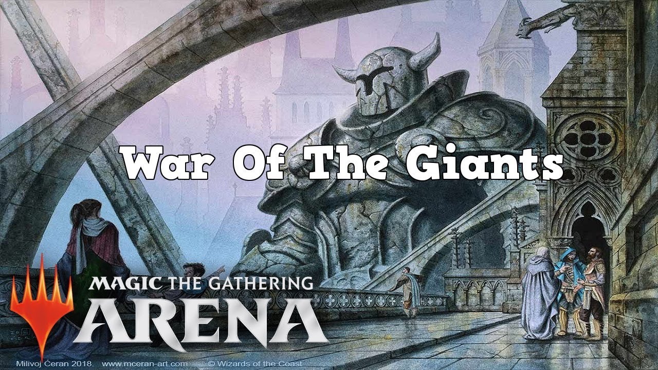 MTG Arena - War Of The Gate Colossus (Deck tech/gameplay) - YouTube