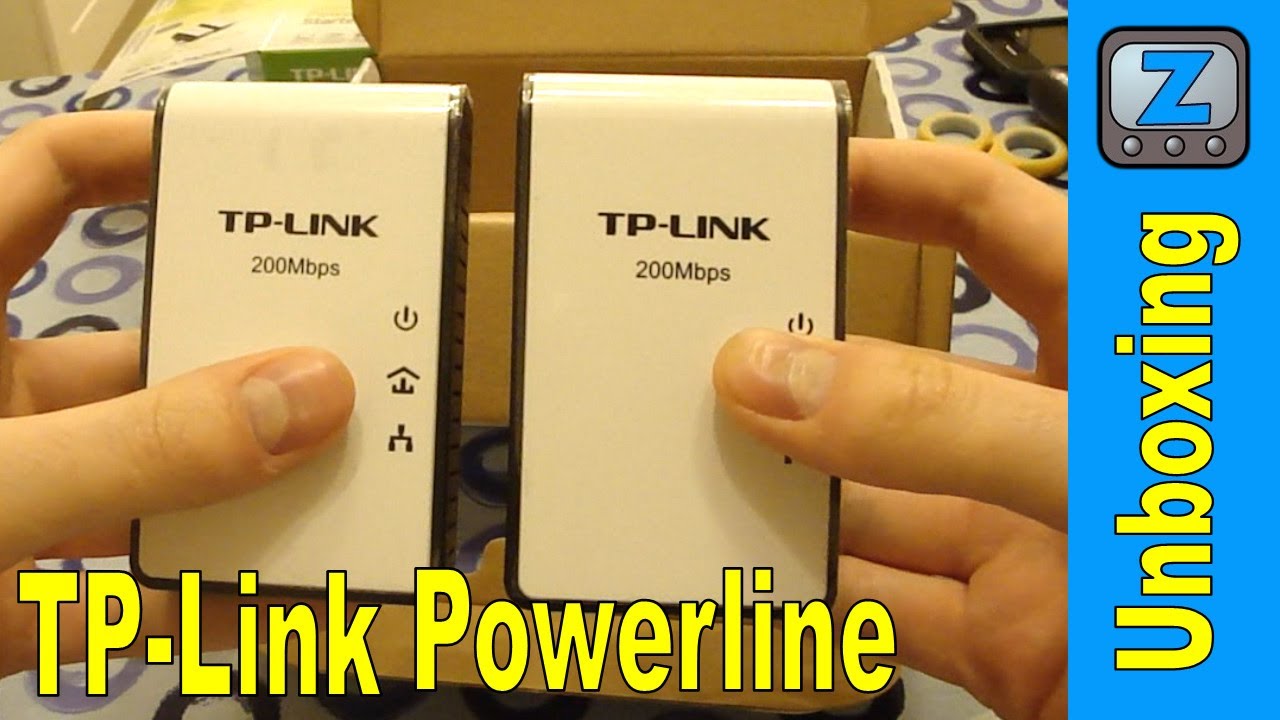 TP-Link TL-PA211 Unboxing and demo AV200 Power line Ethernet adapter ...