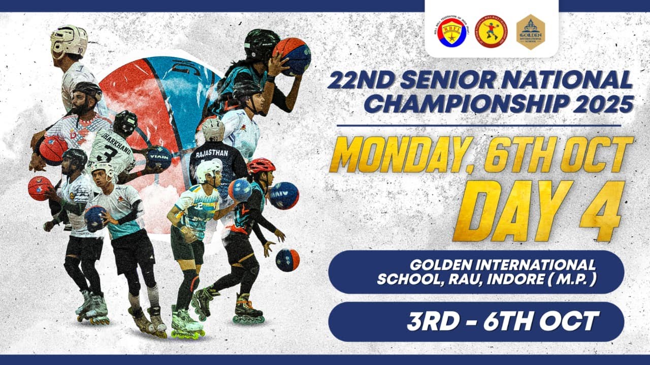DAY - 4 | LIVE STREAMING | 22nd Senior National Roll Ball Championship ...