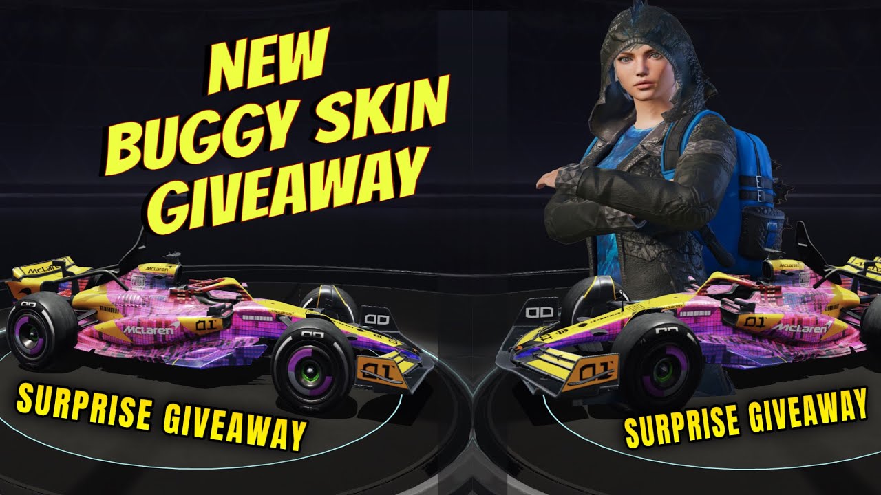 Who Will Be Winner 🎁 New Buggy Skin Surprise Giveaway | PUBG MOBILE ...