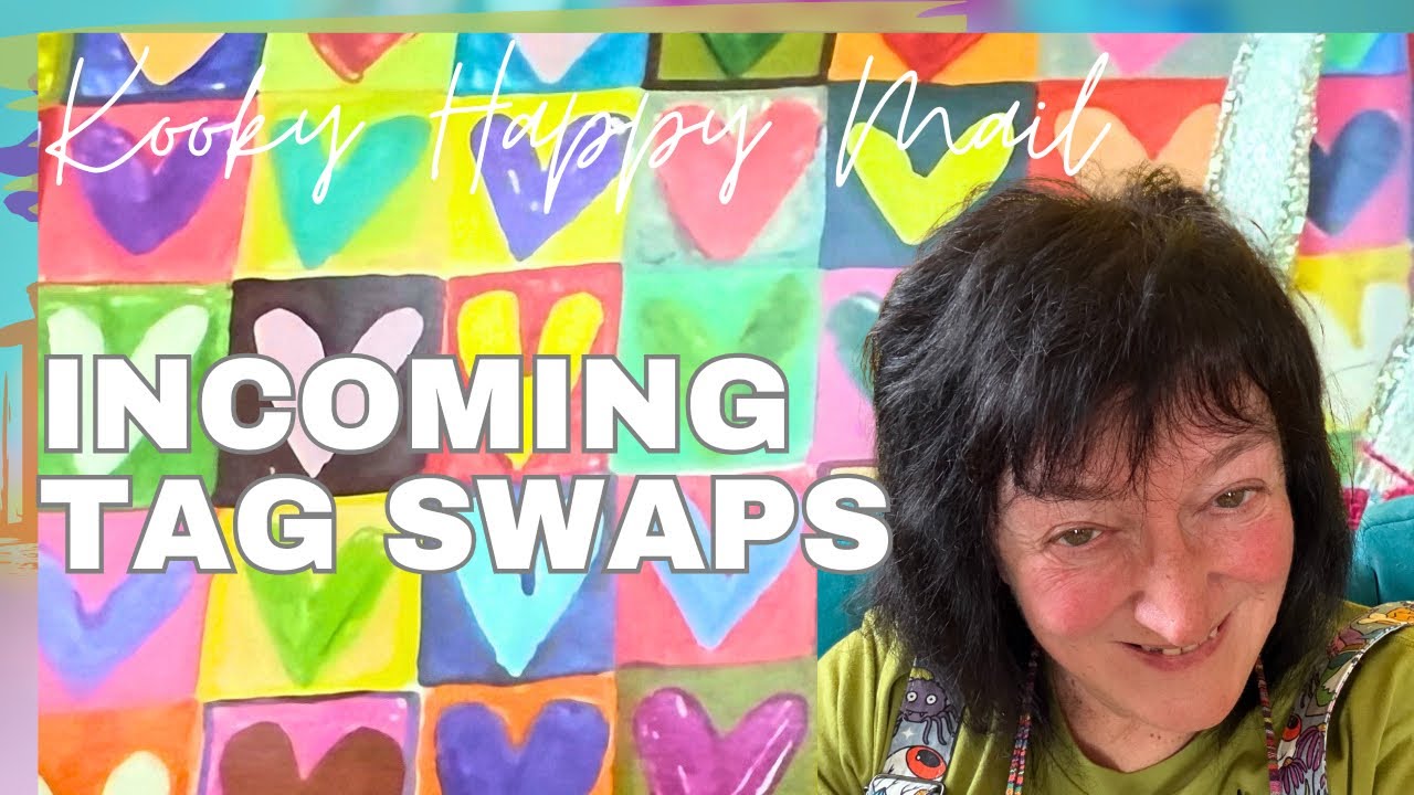 Kooky Happy Mail - incoming tag swaps - YouTube