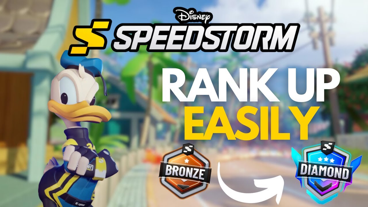 How to Climb The Ranks Easily with Donald Duck In Disney Speedstorm ...