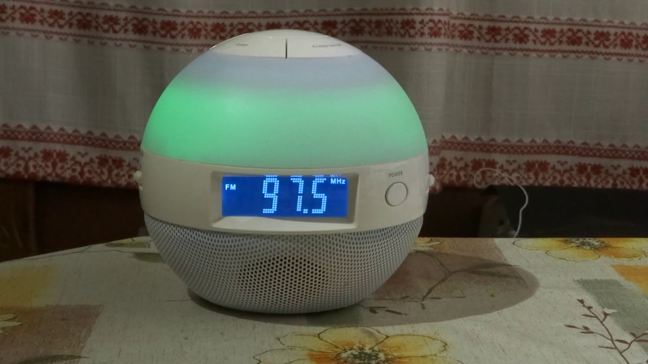 Rainbow radio with clock TCM (Germany) - YouTube