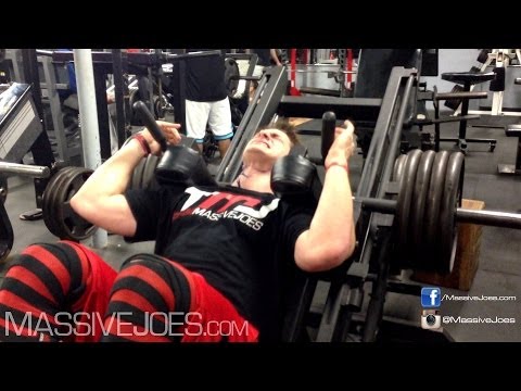 In The Gym With Team MassiveJoes - Legs Workout 8 October 2013 - Powerhouse Gym Syosset New York