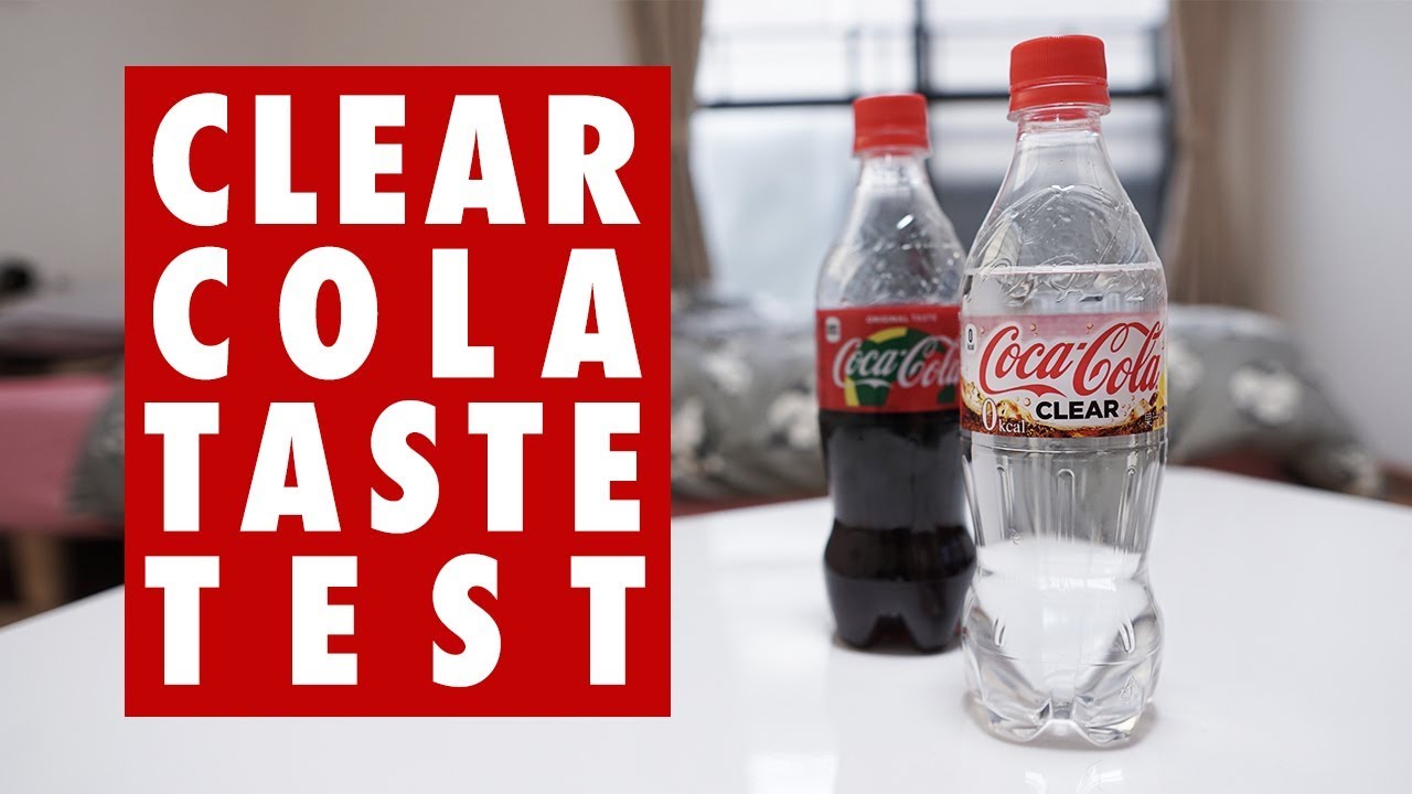 Japan's New CLEAR Cola | The Land of Limited Editions - YouTube