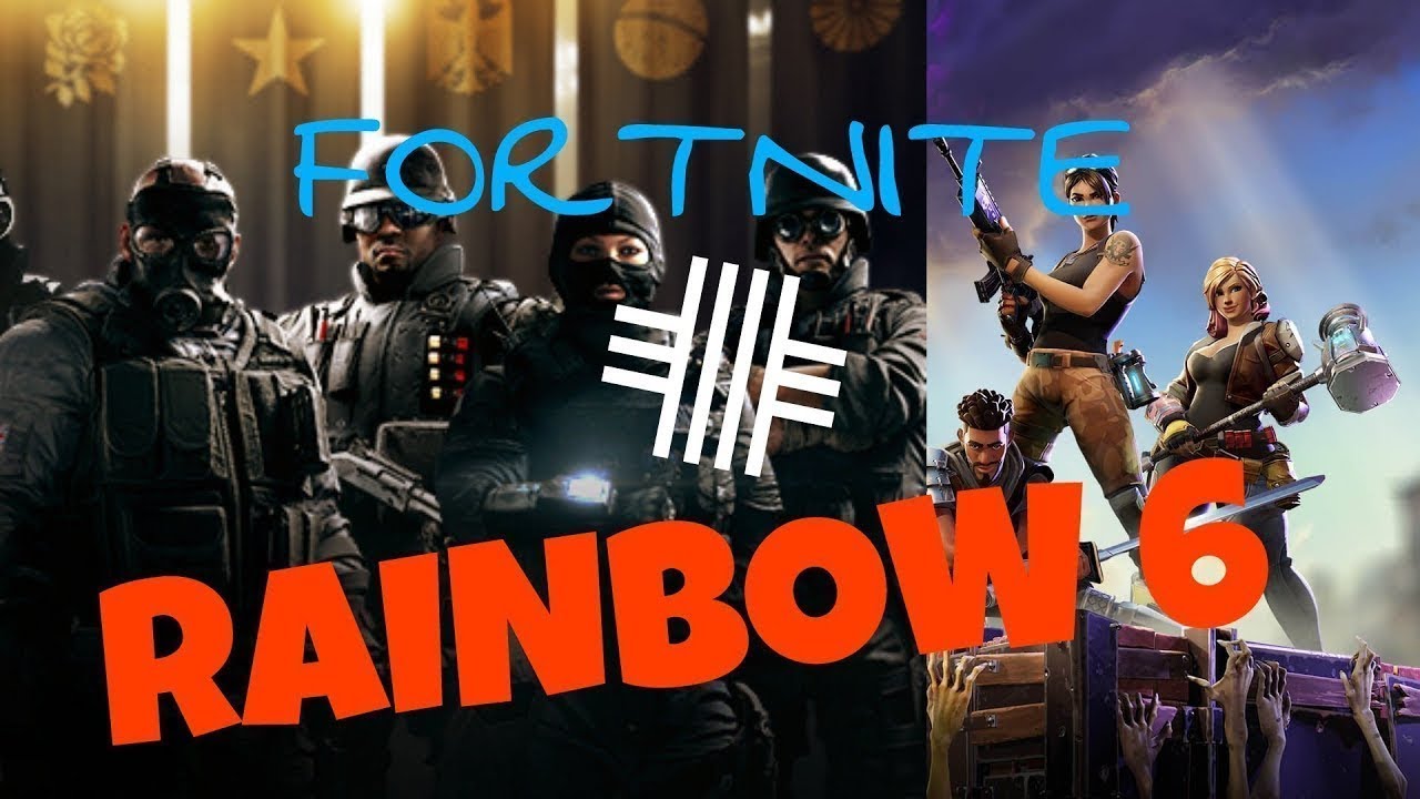 Fortnite X Rainbow 6 Siege ( MONTAGNE ) - YouTube