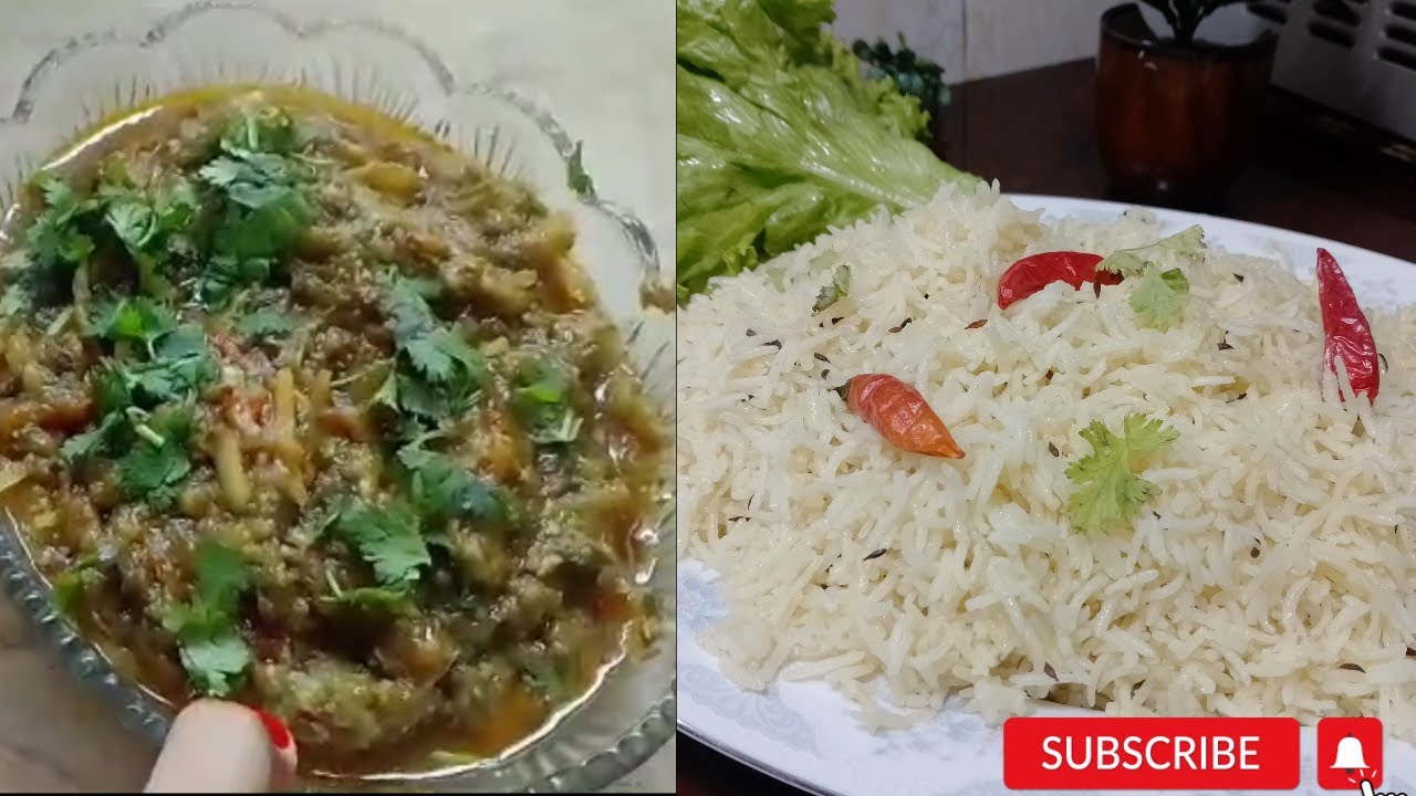 BBQ/Best Baingan ka Bharta Recipe| Khila Khila Tadke Wale Chawal ...