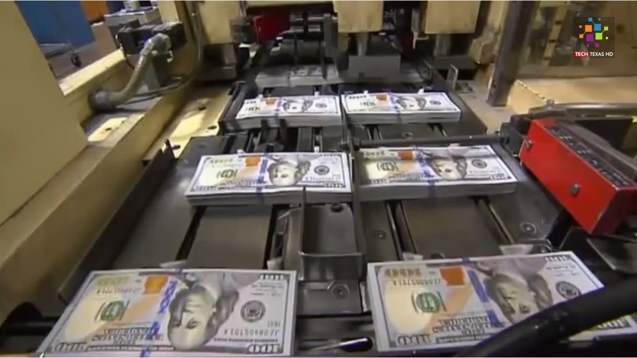 HOW MONEY IS MADE PRINTING AND PRODUCTION - INCREDIBLE MONEY PRINT ...
