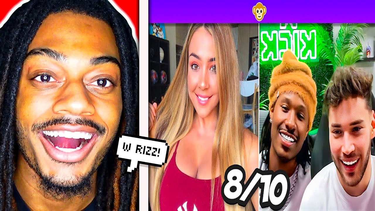 Adin Ross & Duke Dennis RIZZ Up Girls On Monkey.. REACTION - YouTube