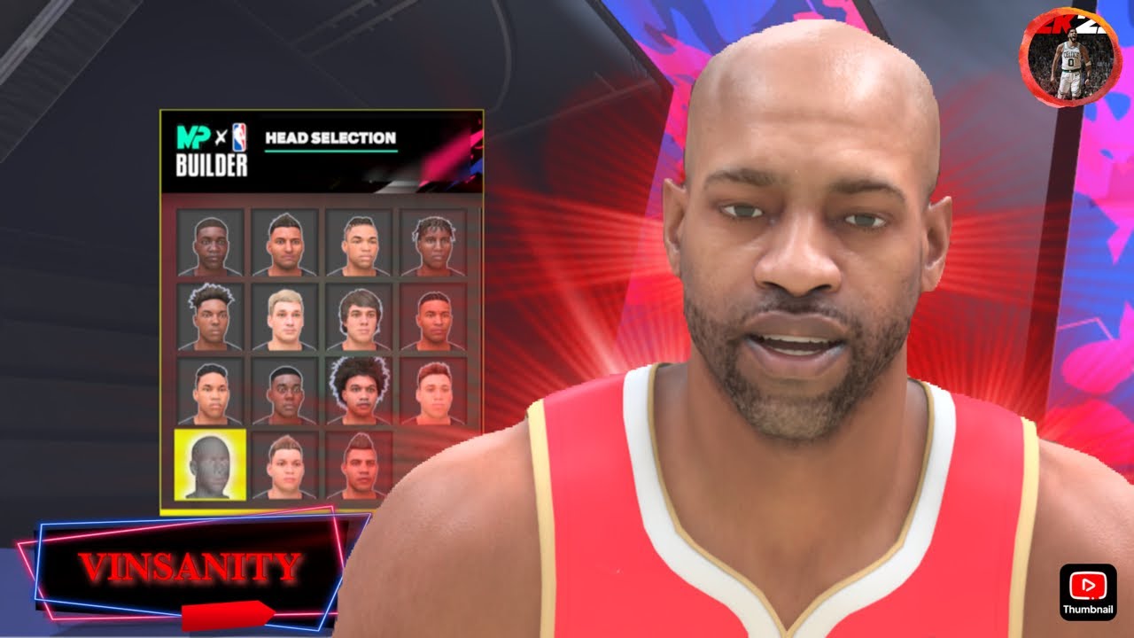 VINSANITY NBA 2K25 NEXT GEN FACE CREATION - YouTube