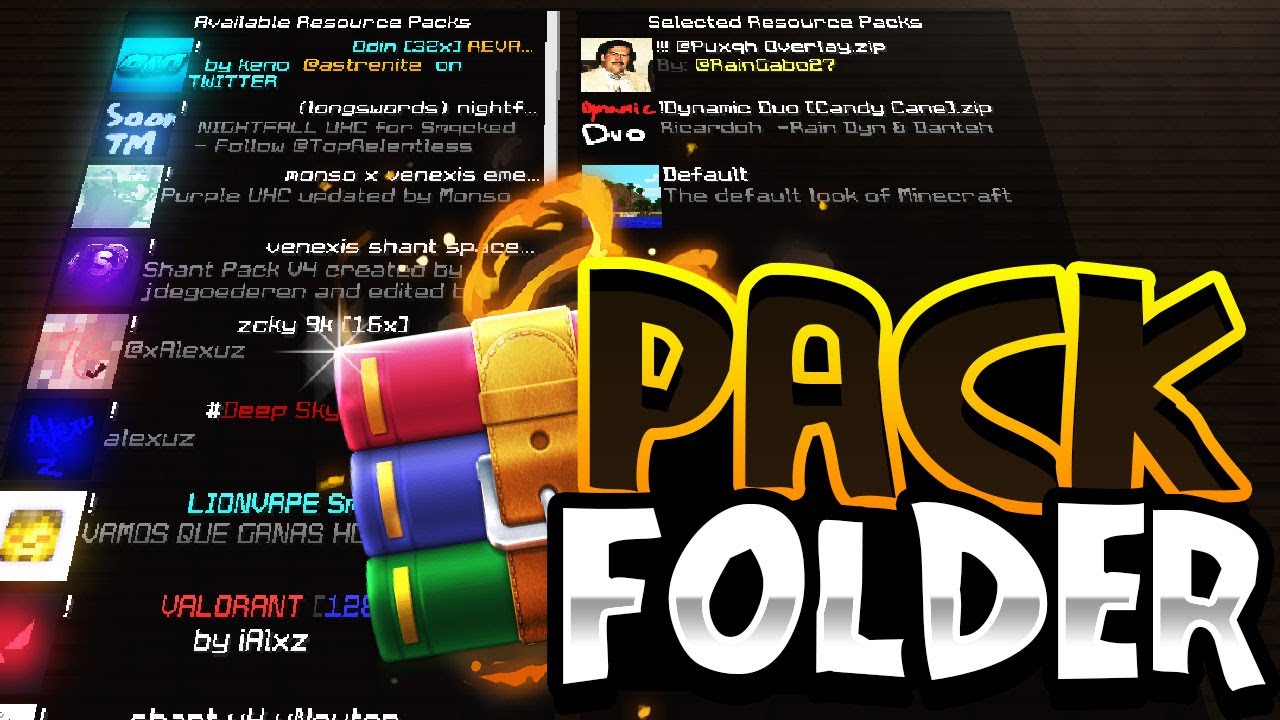 UHC Pack Folder Release (30+Packs) - YouTube