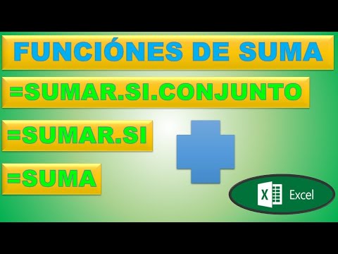 FUNCIONES DE SUMA MAS USADAS EN EXCEL #excel #tutorial #office #exceltips #formula # ...
